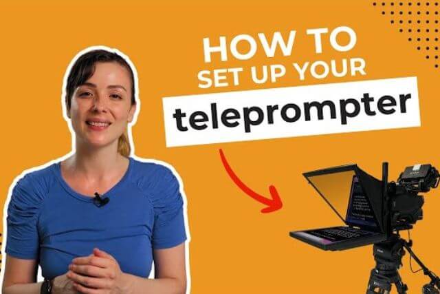 Teleprompter.com | How to Set Up a Teleprompter for Professional